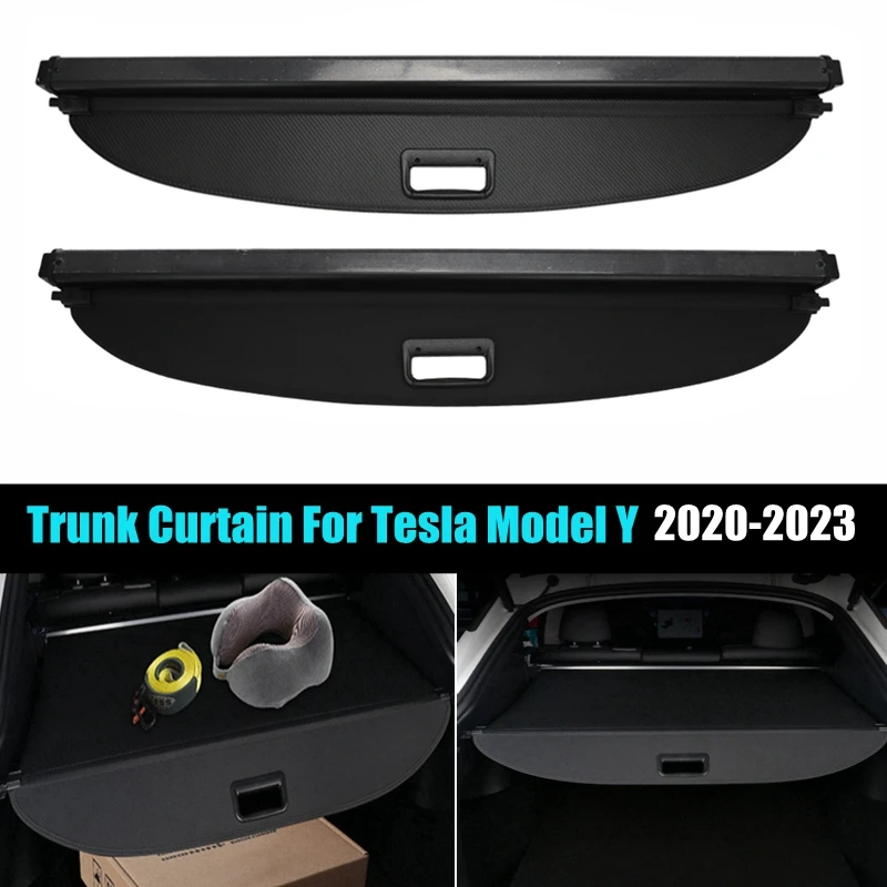 Car-Trunk-Cargo-Cover-for-Tesla-Model-Y-Accesories-2020-2023-2022 ...