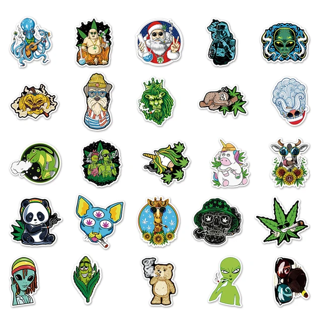 Graffiti Weed Characters