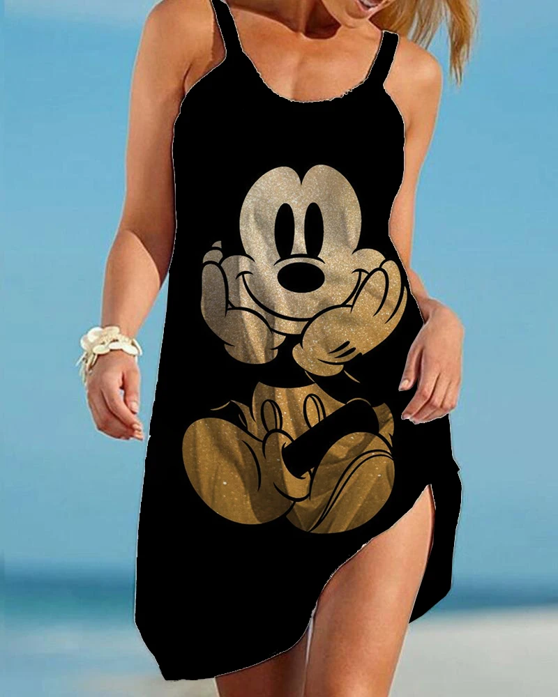 Vestido-estampado-de-Mickey-e-Minnie-Disney-girls-Moda-feminina-Sexy ...
