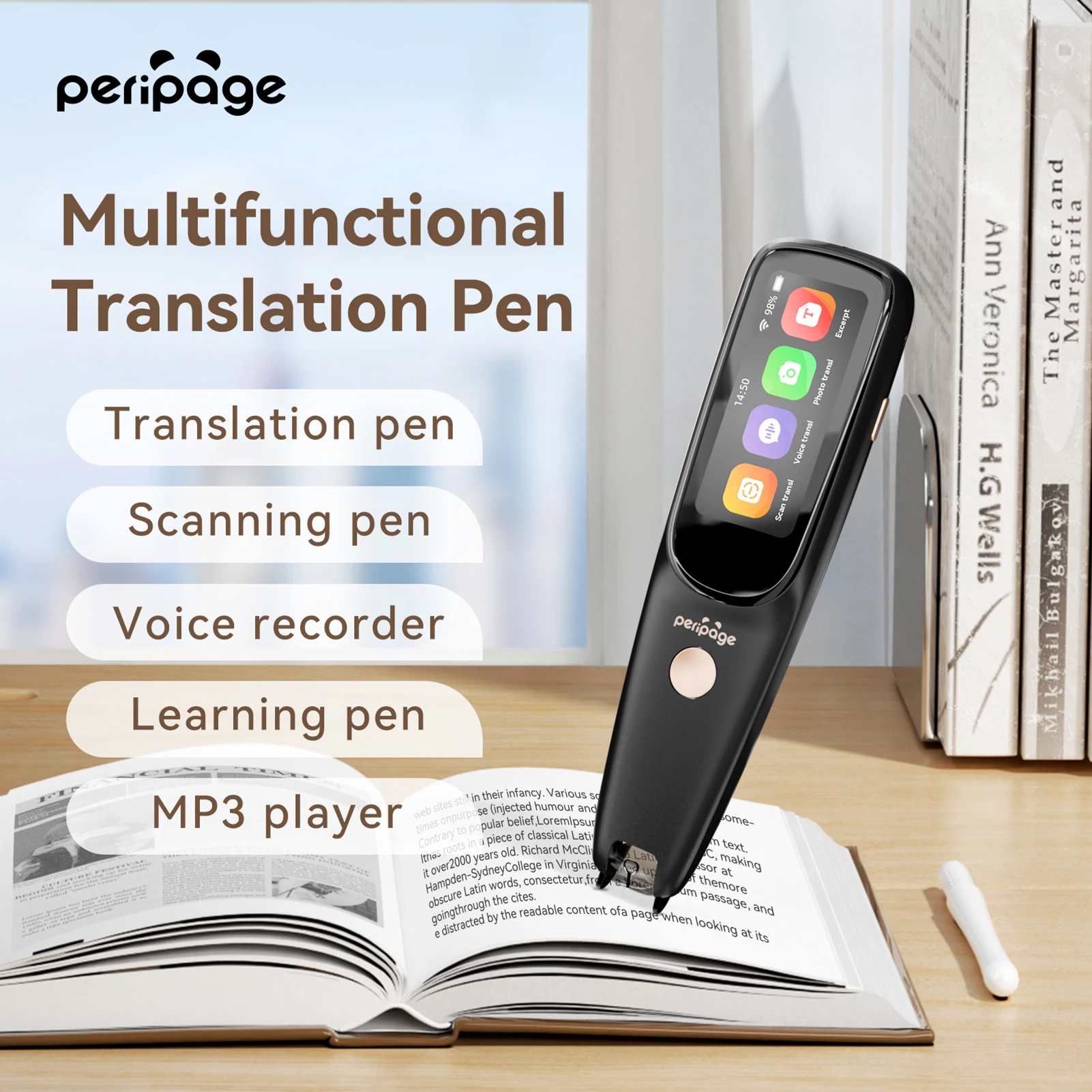 Peripage D2s Dictionary Translation Scanning Pen Mobile Scanner ...