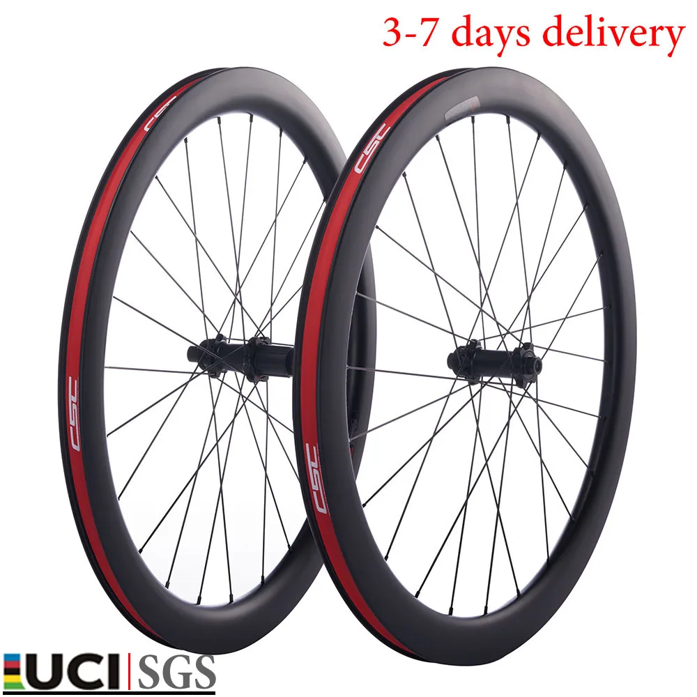 Carbon-Wheels-700C-Cyclocross-Gravel-Bike-T800-Carbon-Wheelset-Road ...