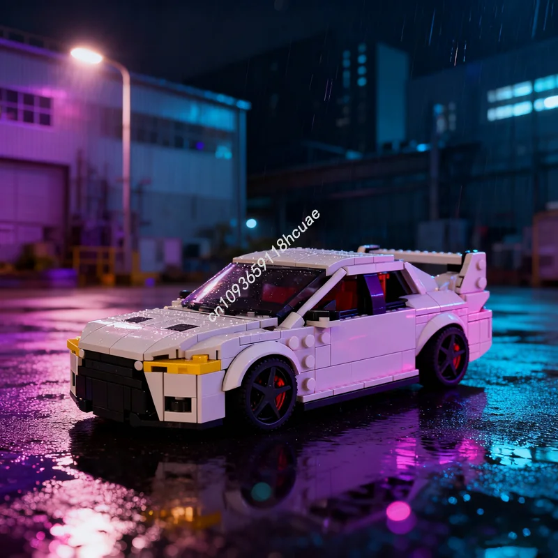 421pcs MOC Lancer EVO City Champions Supercar Model Building Blocks ...