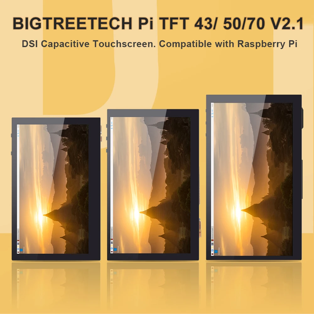BIGTREETECH-BTT-PITFT50-PITFT43-PITFT70-Touch-Screen-DSI-Display-Octoprint-Raspberry-Pi-3-3B ...