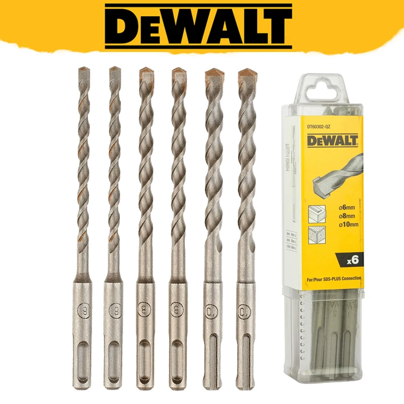 DEWALT-DT60302-Hammer-drill-bit-Set-SDS-plus-6-Piece-Specific-Heavy ...