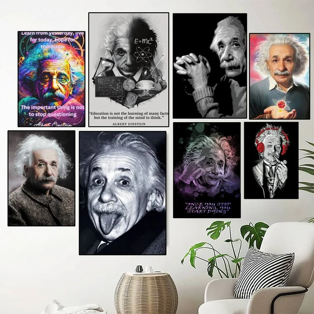 Think Different Einstein Poster