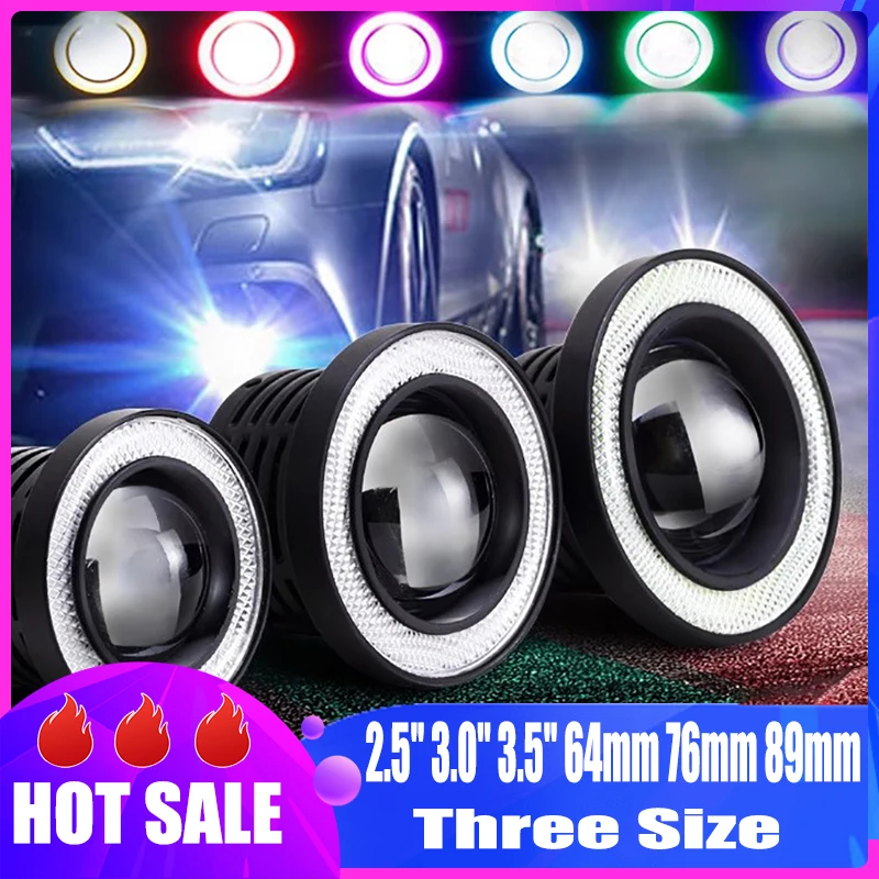 Led-Angel-Eye-Light-per-auto-Angel-Eye-fendinebbia-con-Angel-Eye-RGB-2 ...