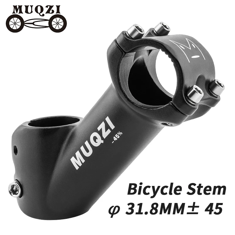 MUQZI-MTB-Stem-31-8mm-45-Degree-Bike-Stem-Riser-For-31-8mm-Road-Folding ...