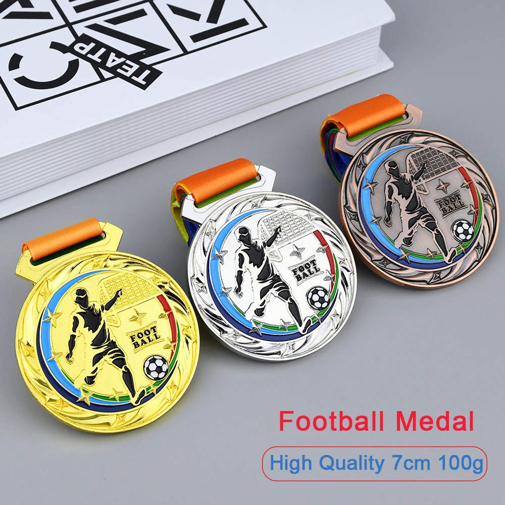 School-Sports-Football-Competition-Medal-Games-Prizes-Gold-Silver ...