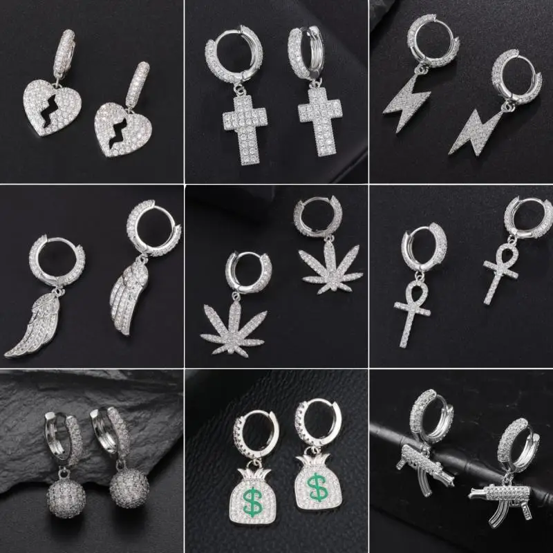 Pendientes-de-tuerca-con-dise-o-de-alas-de-ngel-para-hombre-aretes-est ...