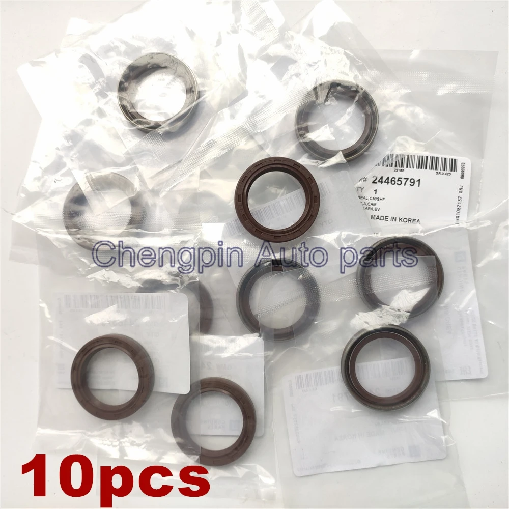 10pcs/lot Auto Parts Front Engine Crankshaft oil Seal OEM# 24465791 ...