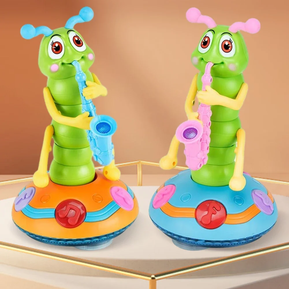 Kids-Electric-Dancing-Saxophone-Caterpillar-Toys-with-LED-Flashlight ...