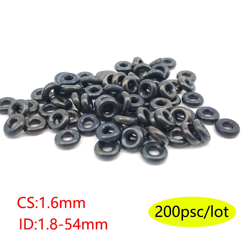 NBR O-ring ID1.8-54mm Seal Ring Oil-resistant Oil Seal Wear-resistant ...