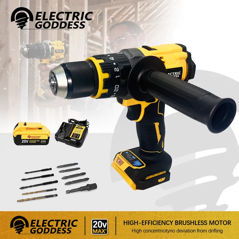 Electric-Goddess-Impact-Driver-Screwdriver-Electric-Impact-Drill ...