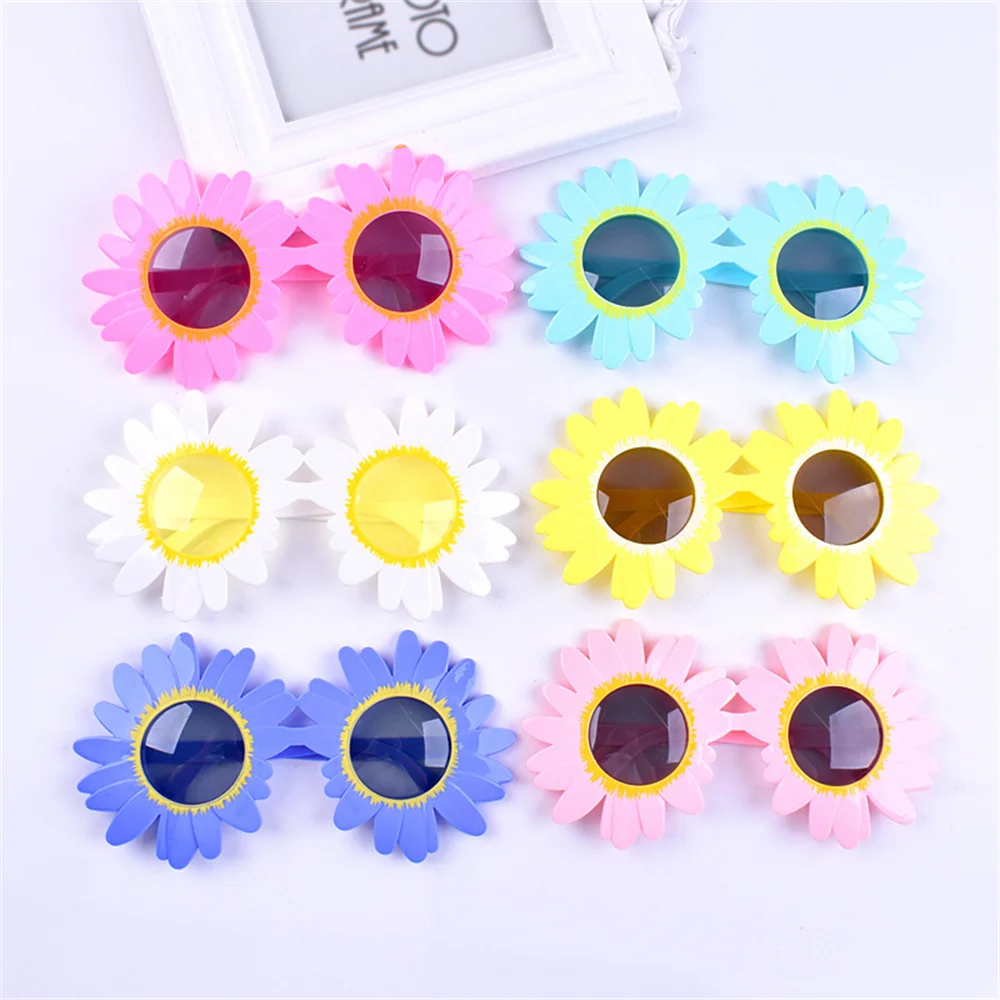 Sun Flower Daisy Sunglasses Funny Glasses Birthday Party Gathering ...