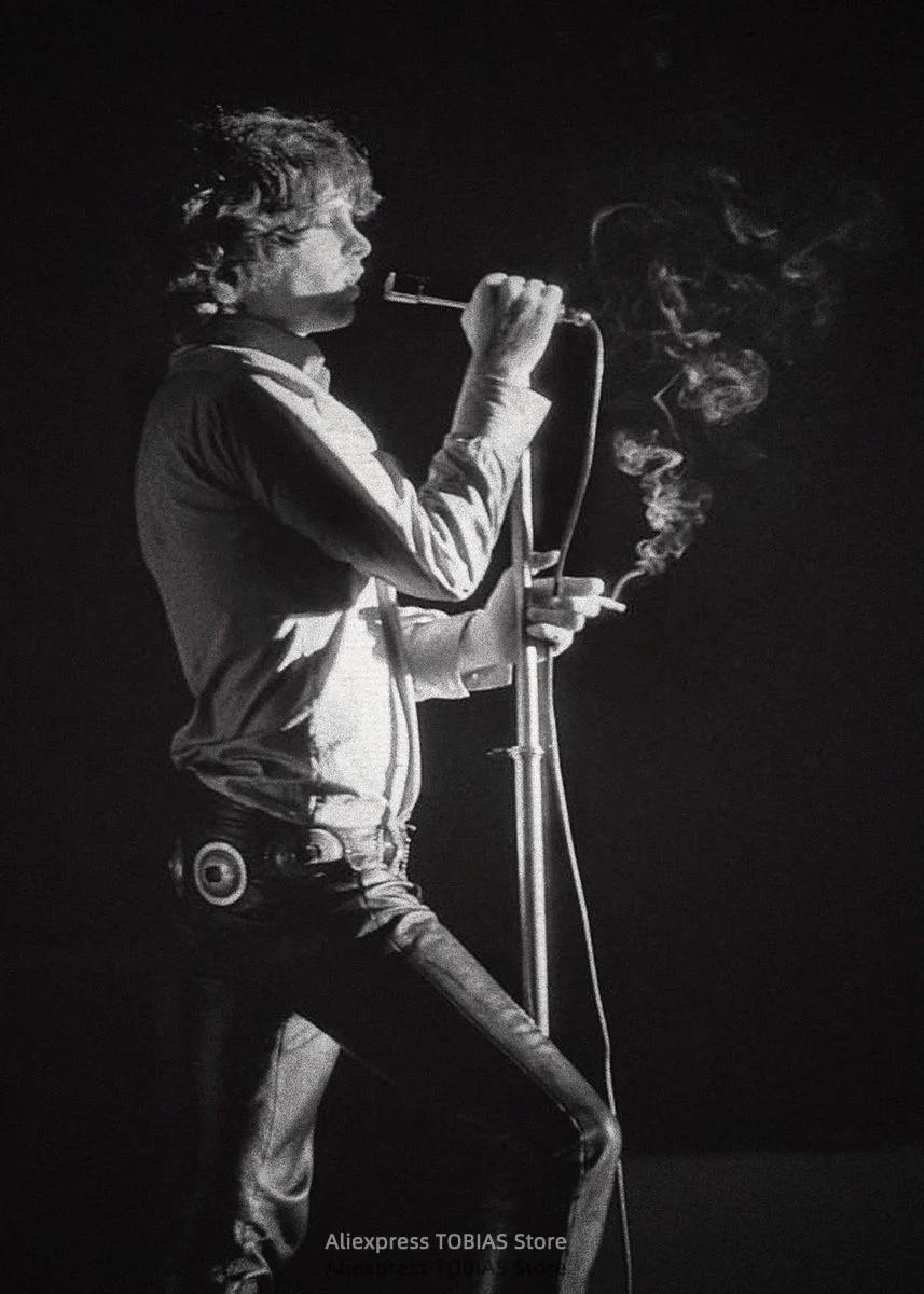 Jim Morrison Black And White