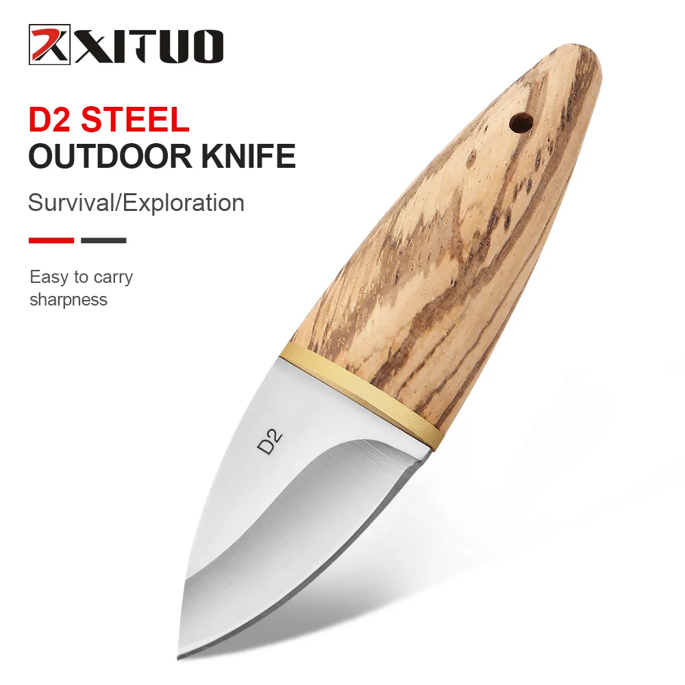 XITUO-Kitchen-Mini-Straight-Knife-D2-Steel-Outdoor-Adventure-Pocket ...