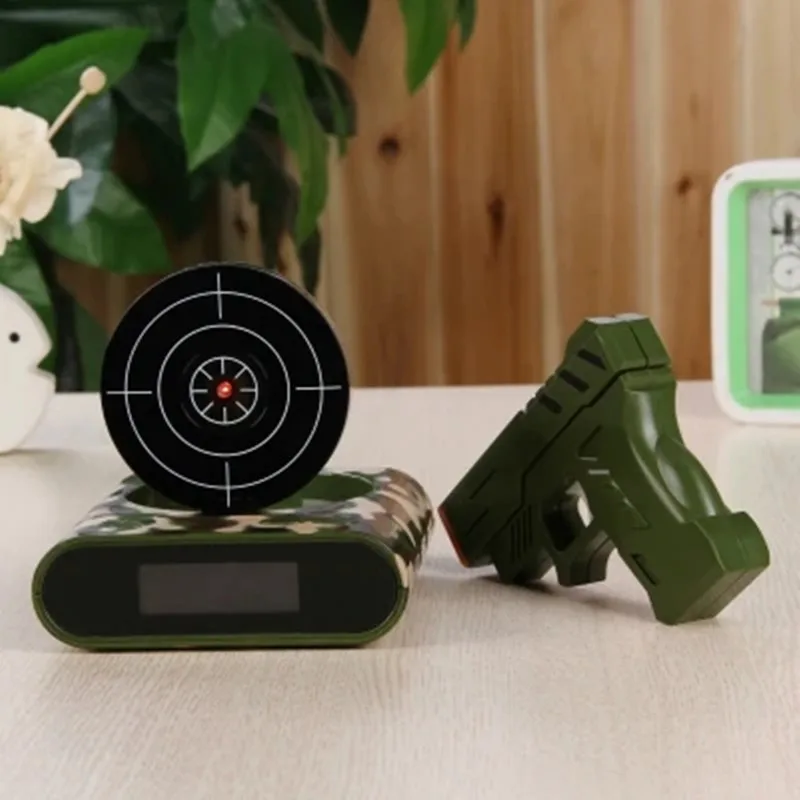 Gun-Gun-Alarm-Clock-Lock-N-Load-Target-Alarm-Clock-Office-Gadgets-Shoot ...