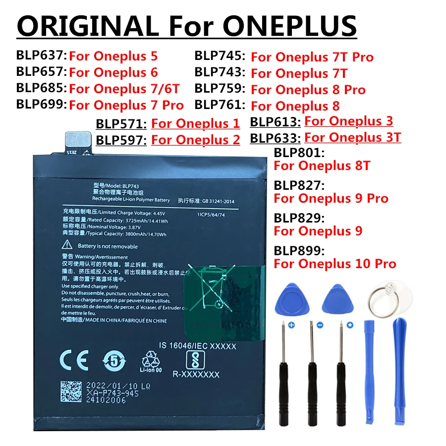 Original-BLP685-BLP637-BLP829-BLP827-BLP801-BLP899-for-OnePlus-2-3-3T-5 ...