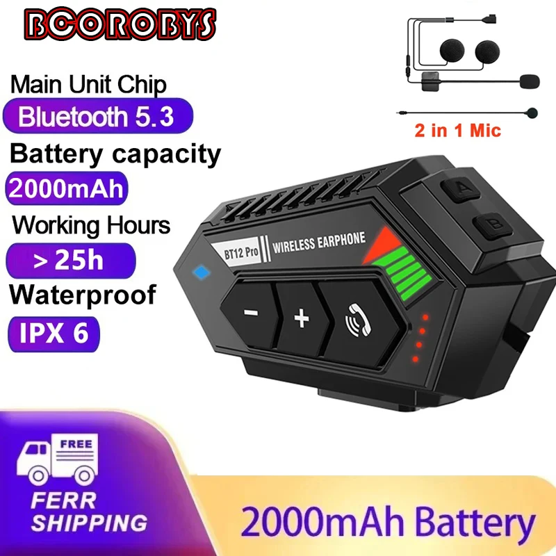 BT12-Pro-Motorcycle-Wireless-Headset-Bluetooth-5-3-Helmet-Headset-2000mAh-Stereo-Handsfree-Motor ...