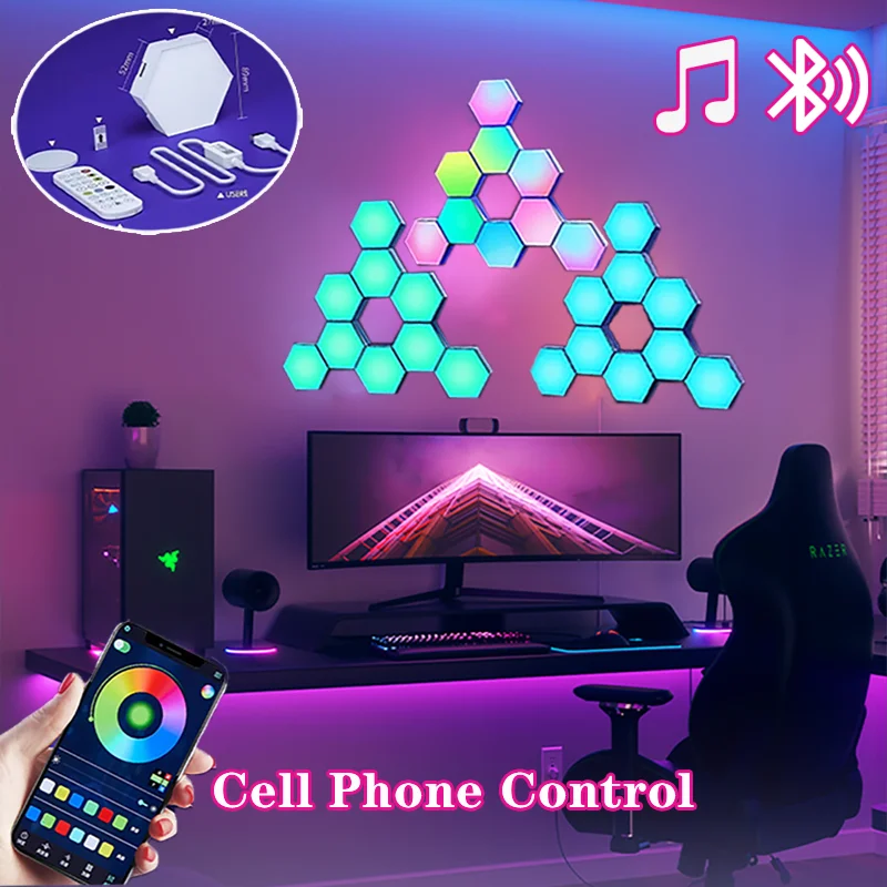 Gaming-ambient-light-Cross-border-smart-graffiti-WIFI-odd-light-board ...