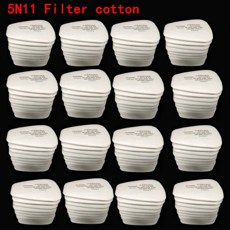 5N11 Dust Cotton Filter Paper Filters For 6001/6200/7502/6800 Series ...
