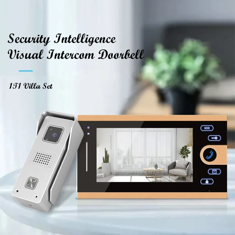 AMV79-BV73-Video-Intercom-Villa-Set-HD-Doorbell-Color-Intercom-HD-Night ...