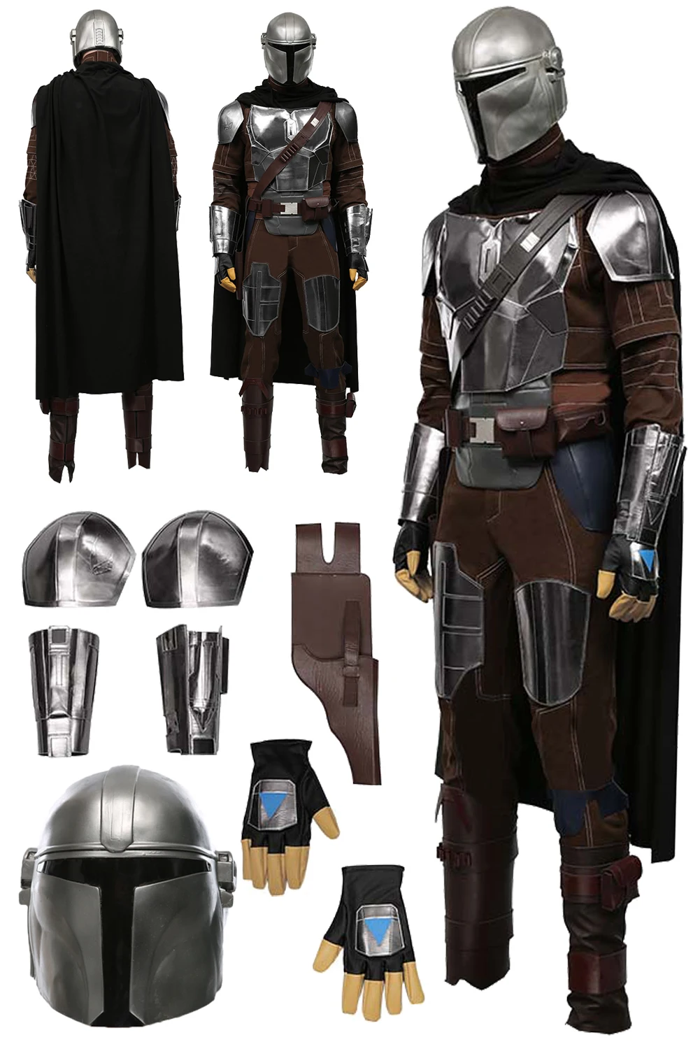 Din-Djarin-Cosplay-Battle-Armor-Mask-Movie-Bounty-Hunter-2-Costume-Set ...