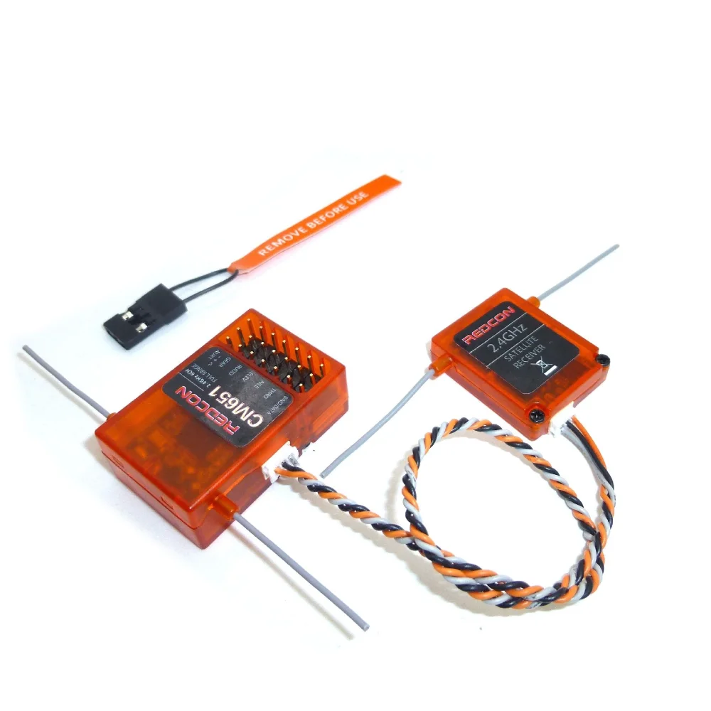 CM651-Receiver-Spektrum-DSM-X-Receiver-JR-6-way-Receiver-Compatible ...