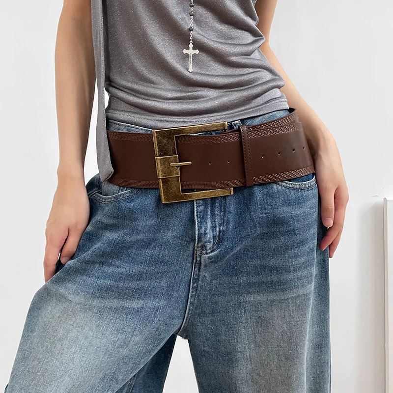 Desinger-cintos-para-mulheres-vintage-cintura-larga-plus-size-ocidental ...