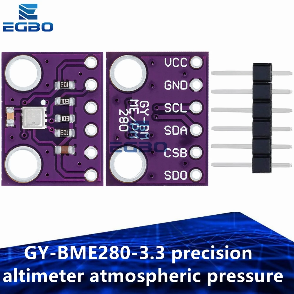 1PCS-EGBO-GY-BME280-3-3-precision-altimeter-atmospheric-pressure-BME280 ...