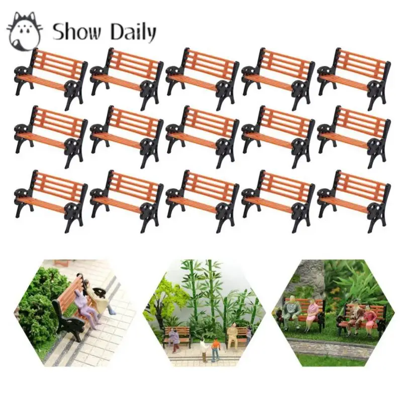 3-1pcs-Park-Bench-Micro-landscape-decor-Moss-Bonsai-Bench-Model ...