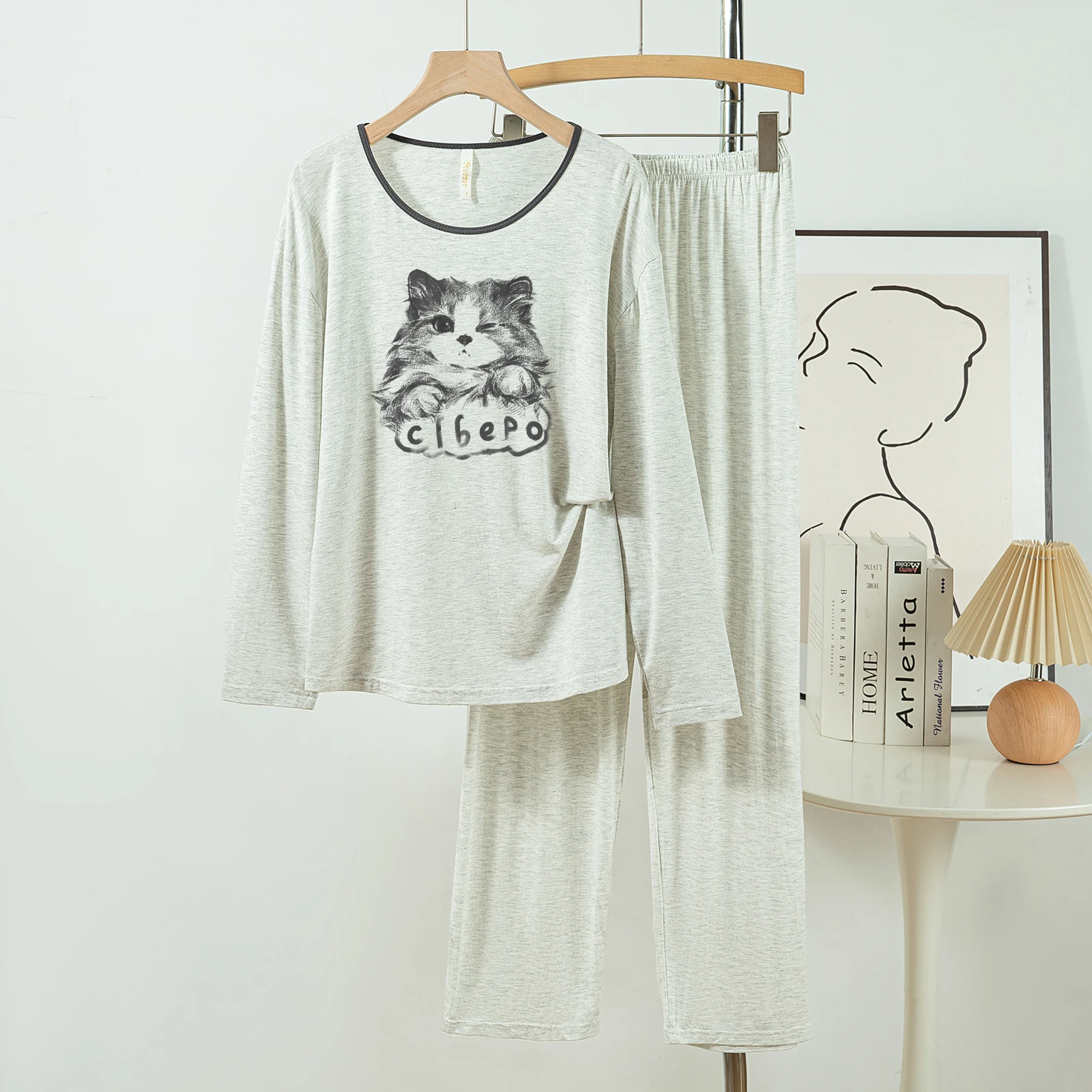 5181-08 Casual and Comfortable Modal Cotton Pajamas for Women, New ...