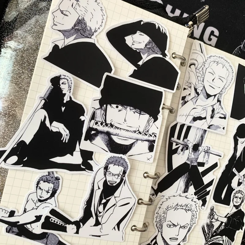 One Piece Zoro Black And White