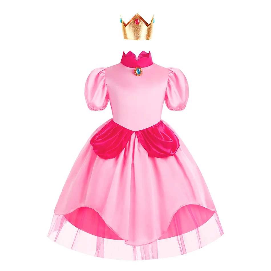 Princess Peach Costume For Kids