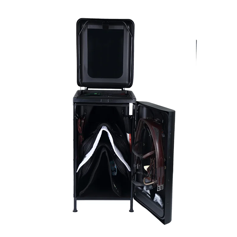 Equestrian-Saddle-Box-in-Horse-Stable-Saddle-Storage-Makrolon-Material ...