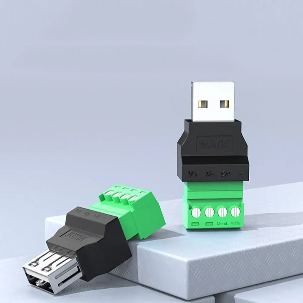 USB-Connector-Type-A-4-pin-Male-Female-Plug-USB-2-0-PVC-Avoid-Welding ...