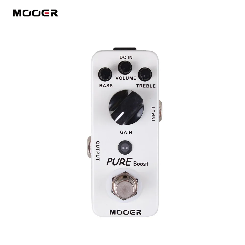 Mooer Pure Boost Micro Guitar Effect Pedal Mini Boost Electric Guitar ...