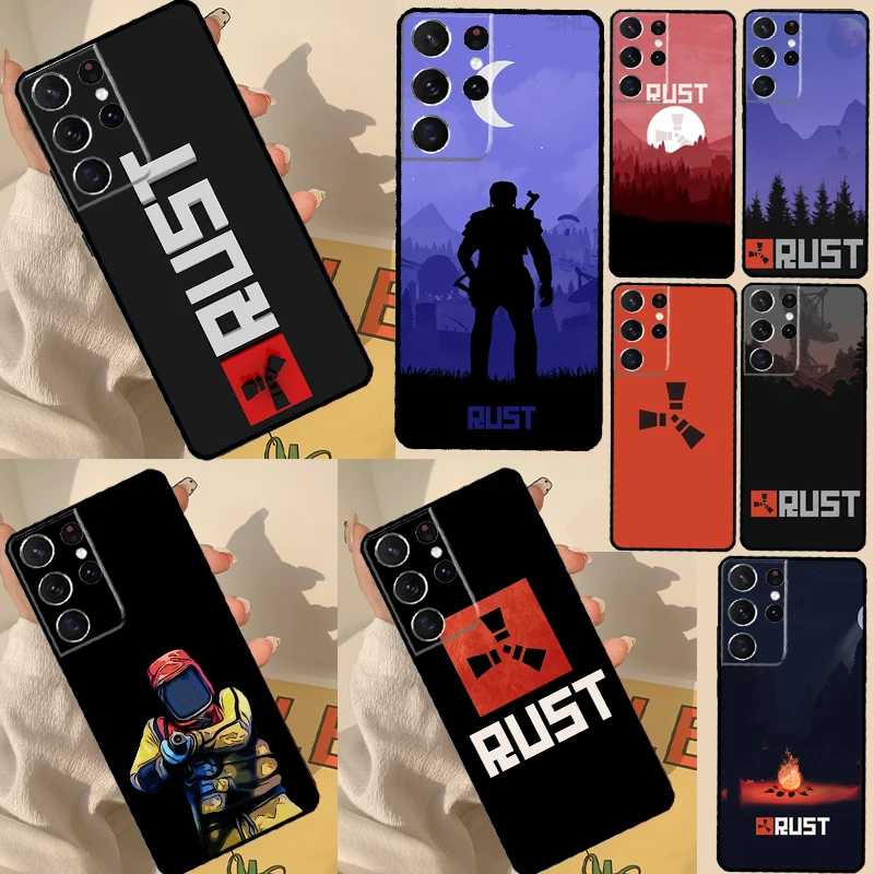 RUST-Game-Case-For-Samsung-Galaxy-S22-Ultra-S20-FE-S8-S9-S10-Plus-Note ...