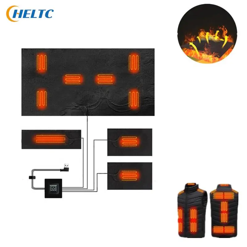 1Set-Clothes-Heating-Table-USB-Electric-Heated-Jacket-Heating-Pad ...