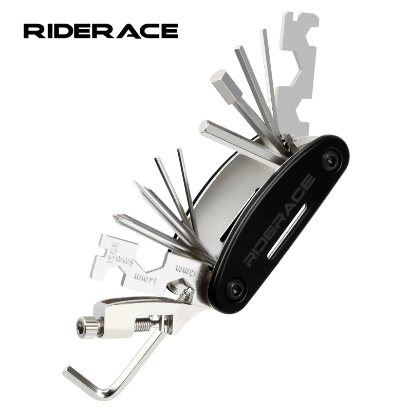 RIDERACE Bike Multi Tool 18 in 1 Portable Chain Splitter Cutter Hex ...