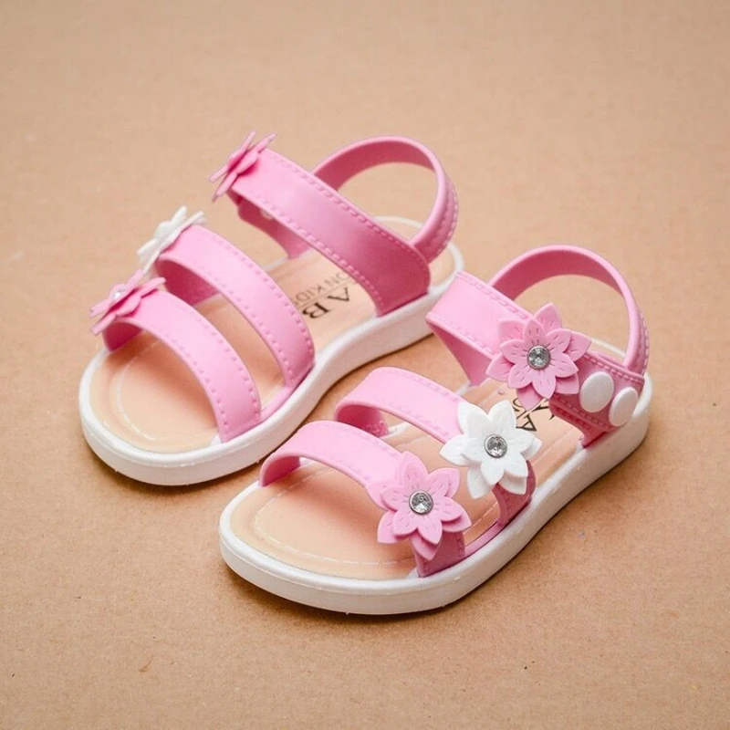 sandalias-2023-Cute-Flower-Sandals-Summer-Children-s-Shoe-for-Girl ...