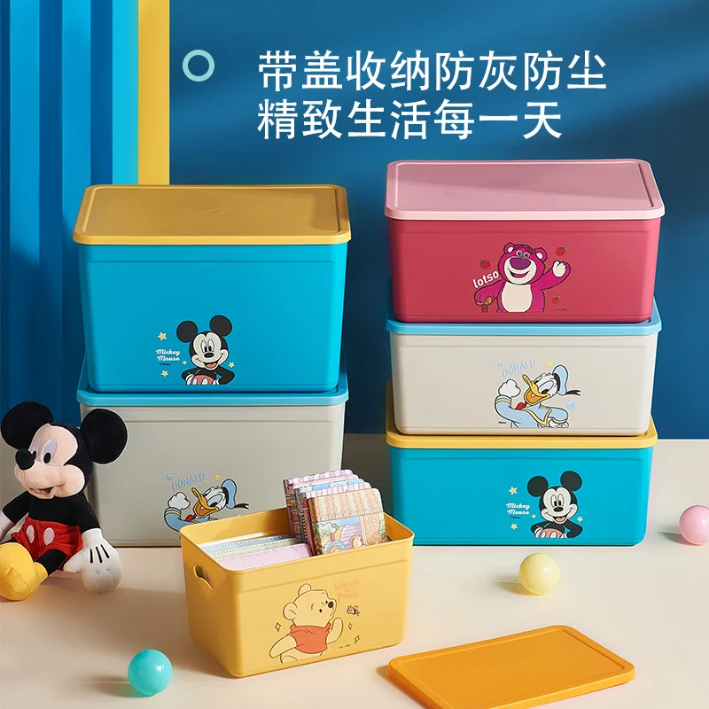 Anime-Disney-Mickey-Mouse-Storage-Box-Kawaii-Cartoon-Cute-Book-Sorting ...