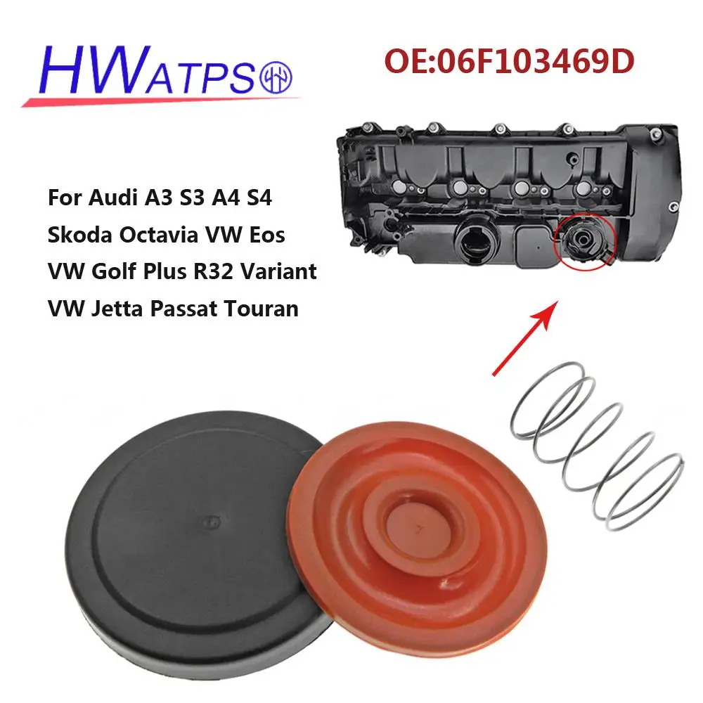 OE-06F103469D-Car-Engine-PCV-Valve-Cover-Repair-Kit-With-Membrane-For ...
