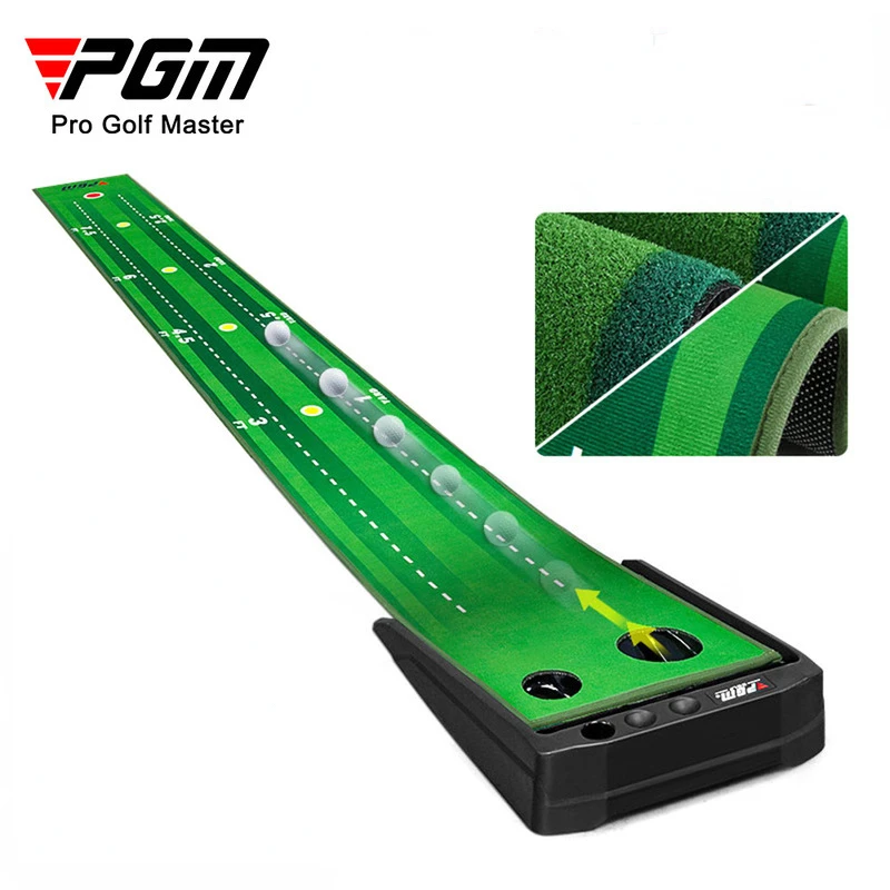 PGM-Golf-Putting-Practice-Mat-Electric-Ball-Return-Outdoor-Indoor ...