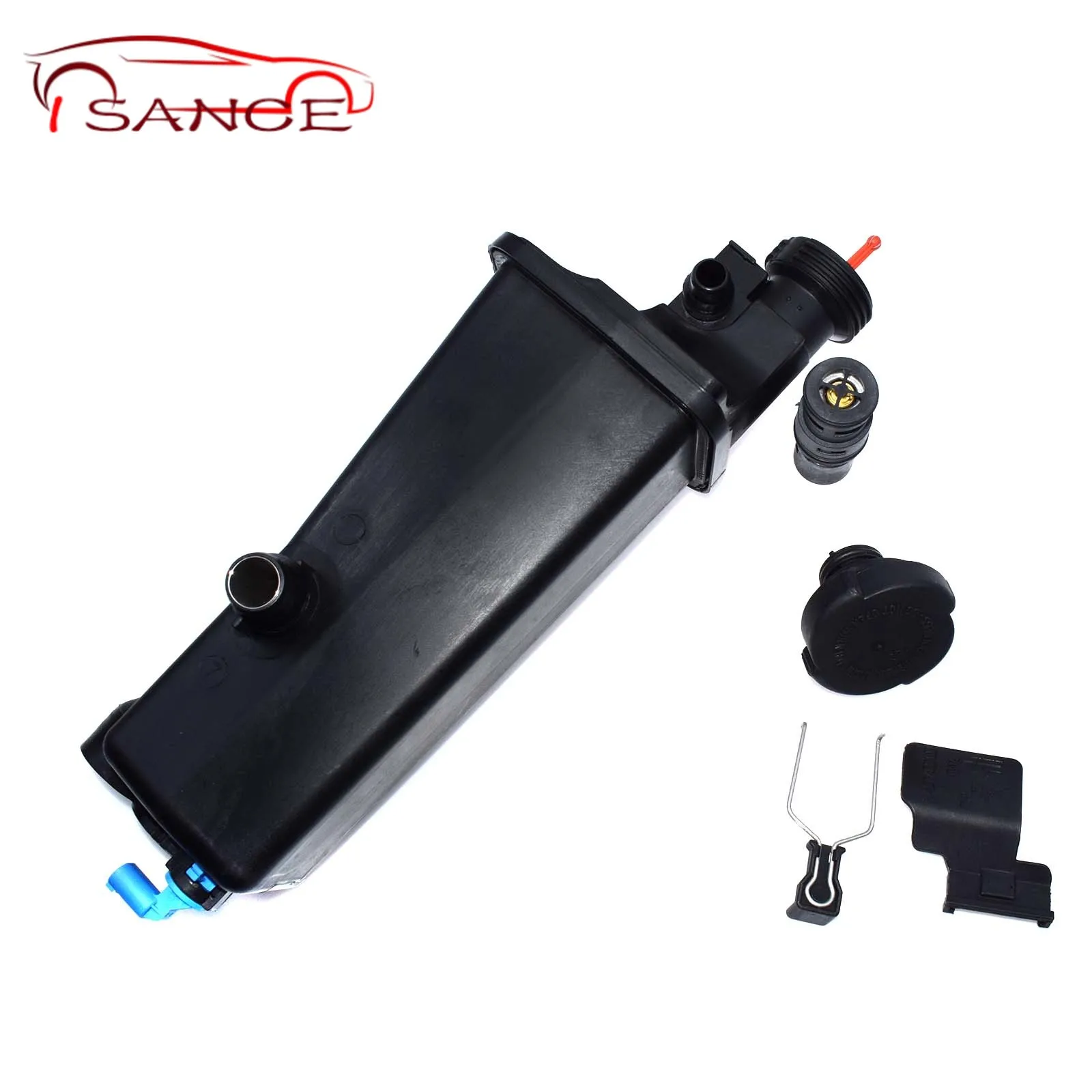 Radiator-Coolant-Overflow-Expansion-Tank-Bottle-Reservoir-w-Sensor ...