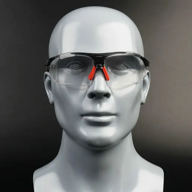 Clear Eye Sand Prevention Windproof Safety Riding Goggles Vented ...