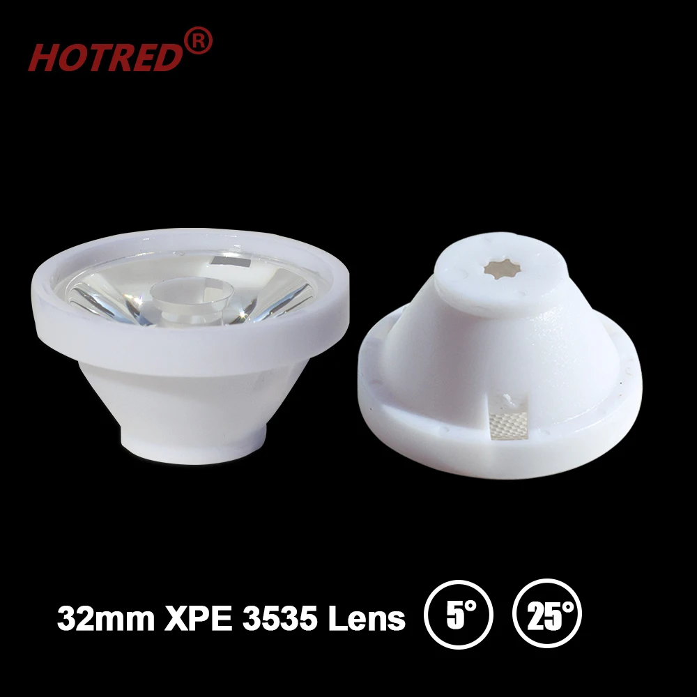 LED-Lens-1W-3W-5W-CREE-XPE-3535-3030-Optical-32mm-PMMA-5-25-Degree ...
