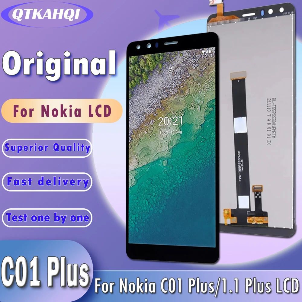 For-Nokia-C01-Plus-TA-1383-TA-1387-LCD-Display-Touch-Screen-Digitizer ...