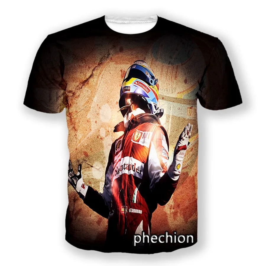 phechion-F1-Driver-Fernando-Alonso-3D-Print-Men-T-Shirt-Hip-Hop-Women ...