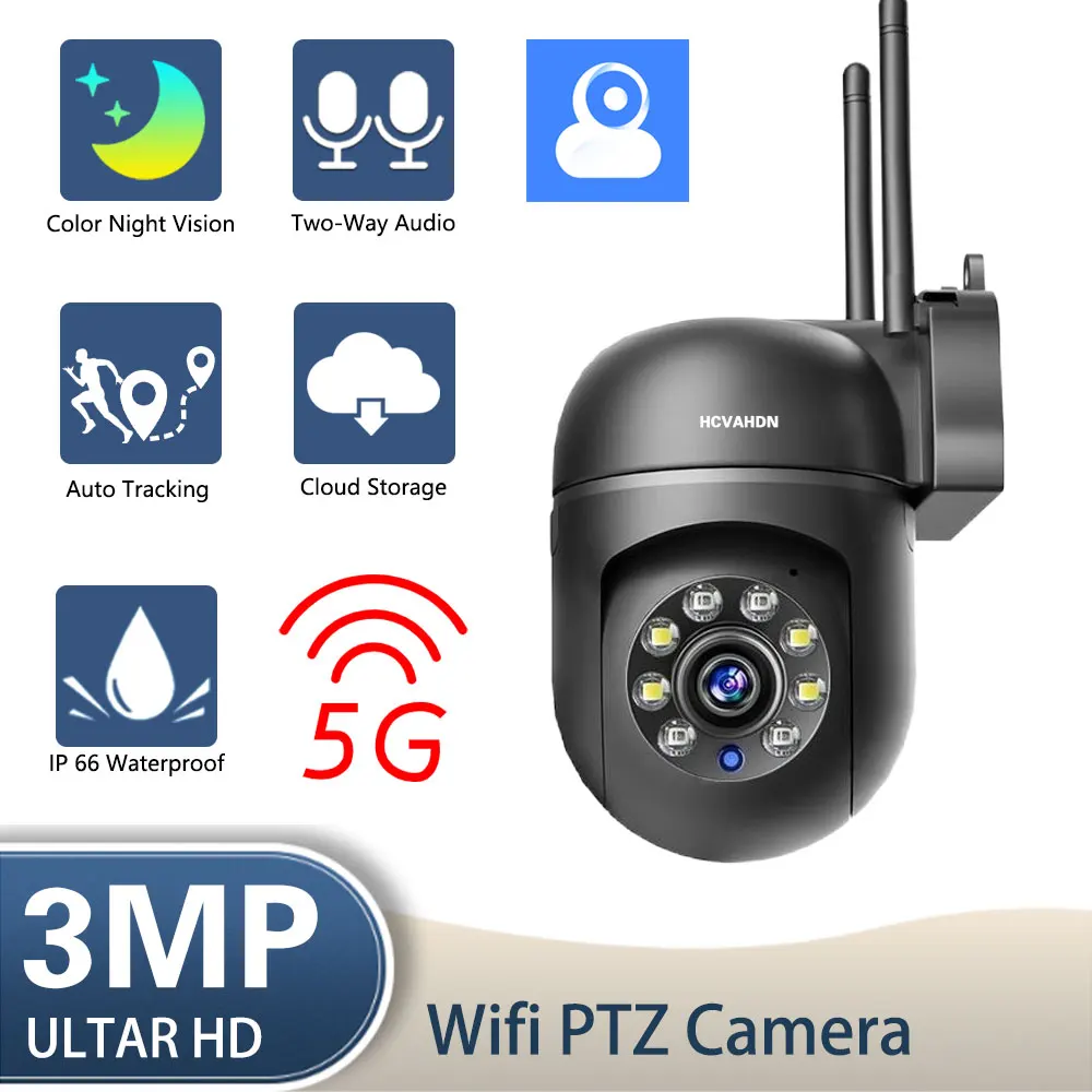 3MP-5G-Dual-Band-WiFi-IP-Camera-Indoor-Home-Wireless-Auto-Tracking-PTZ ...